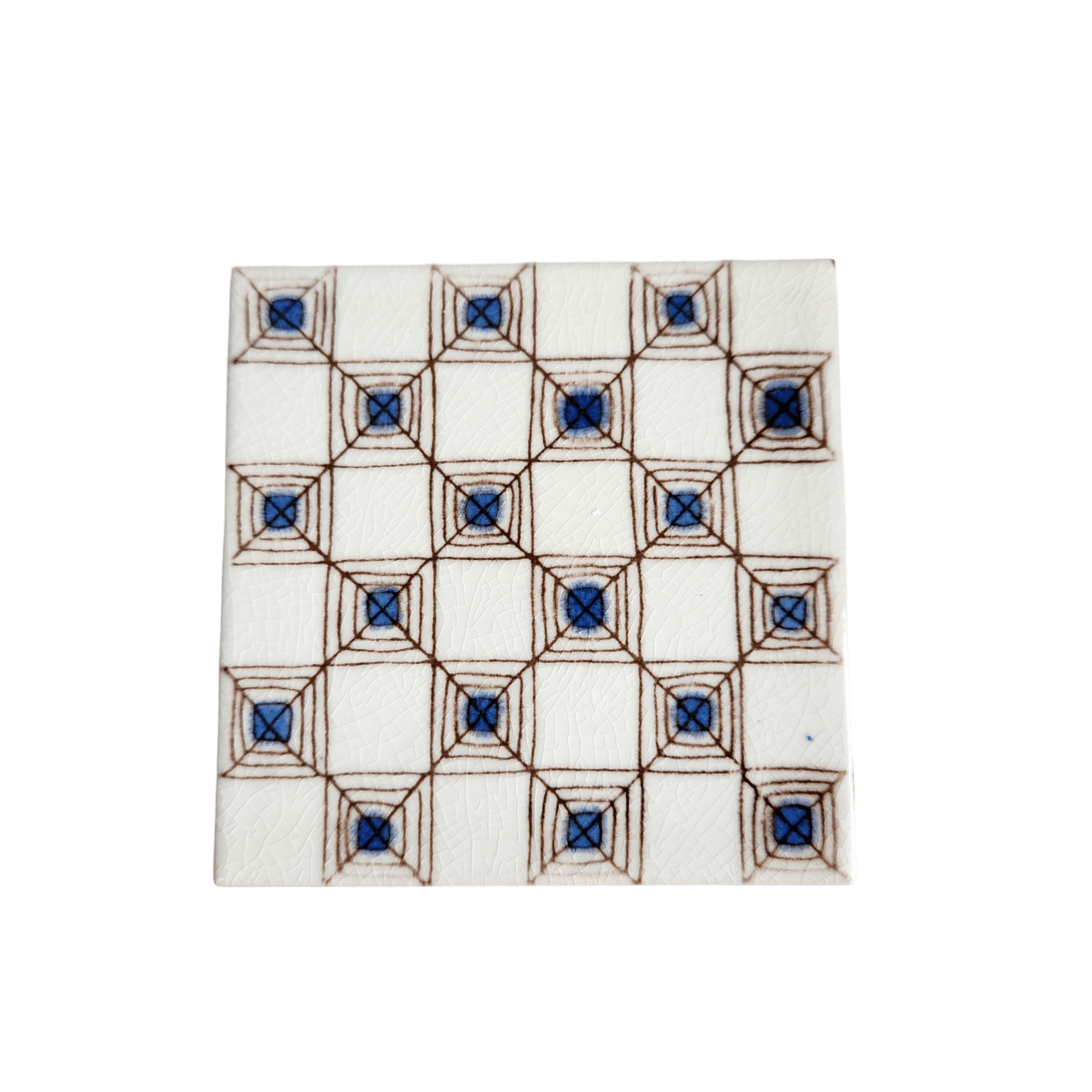 Hand-Painted Ceramic Tiles | Blue Italian Collection